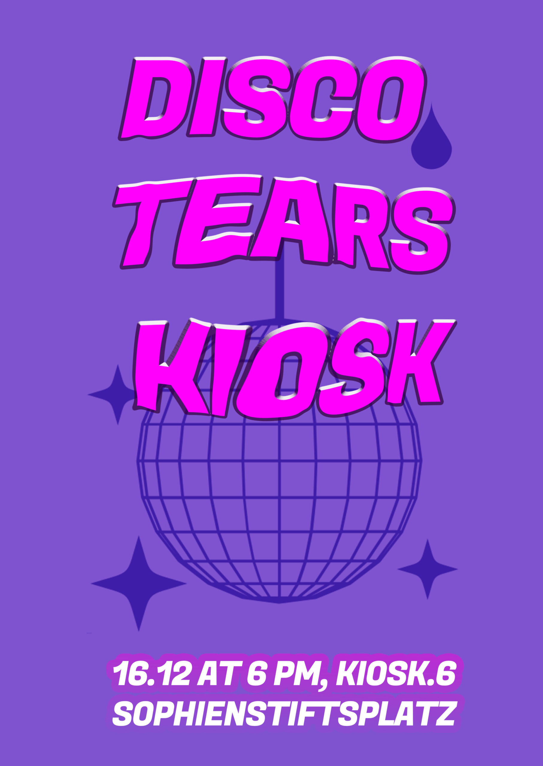Disco Tears Kiosk! – Crying Institute